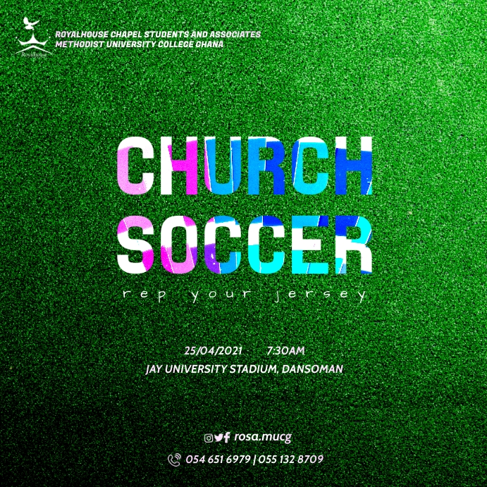 Church Sports Match Template | PosterMyWall