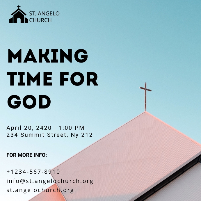 Copy of CHURCH SQUARE TEMPLATE.R | PosterMyWall