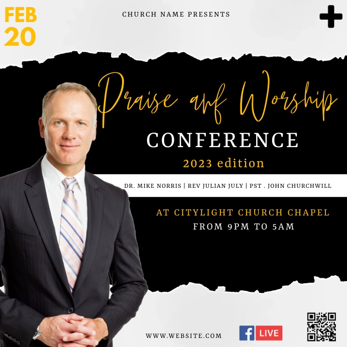 Copy of CHURCH SQUARE.E | PosterMyWall