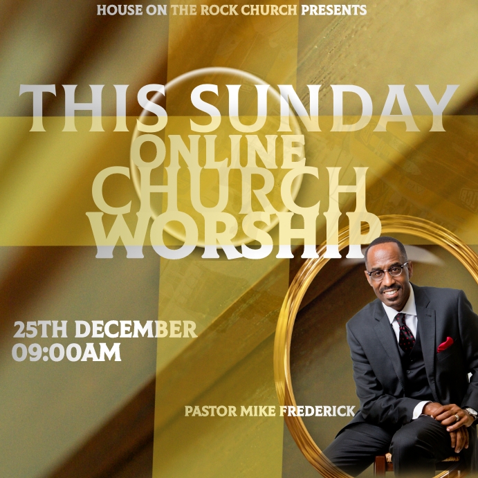 Church Sunday/Christmas Template | PosterMyWall