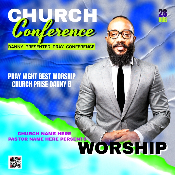 church sunday conference flyer Template | PosterMyWall