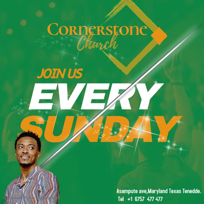 Church Sunday/event Flyer (2) Template | PosterMyWall