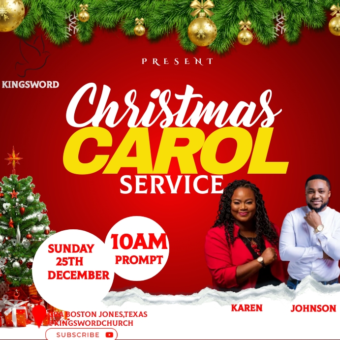 Church Sunday/Events flyers Template | PosterMyWall