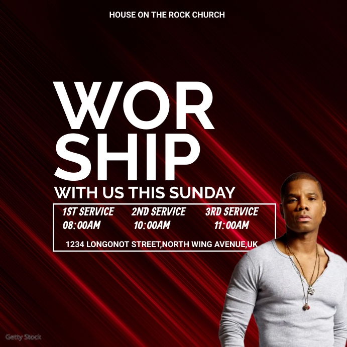 Church Sunday/Events flyers Template | PosterMyWall