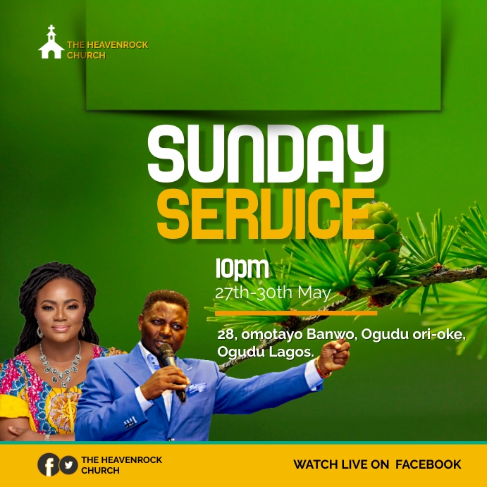 Copy of Church Sunday FLyer (16) | PosterMyWall