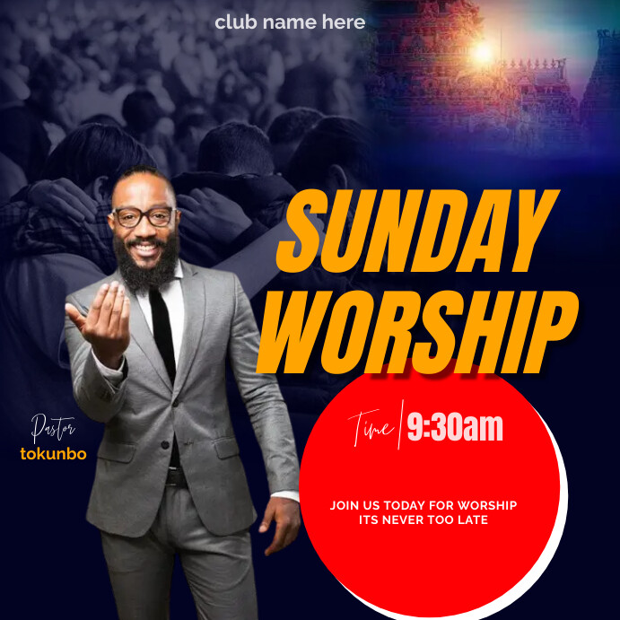 church sunday flyer template | PosterMyWall