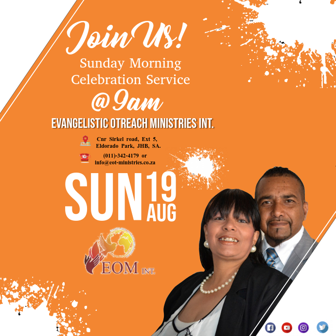 Church Sunday Morning Service Template | PosterMyWall