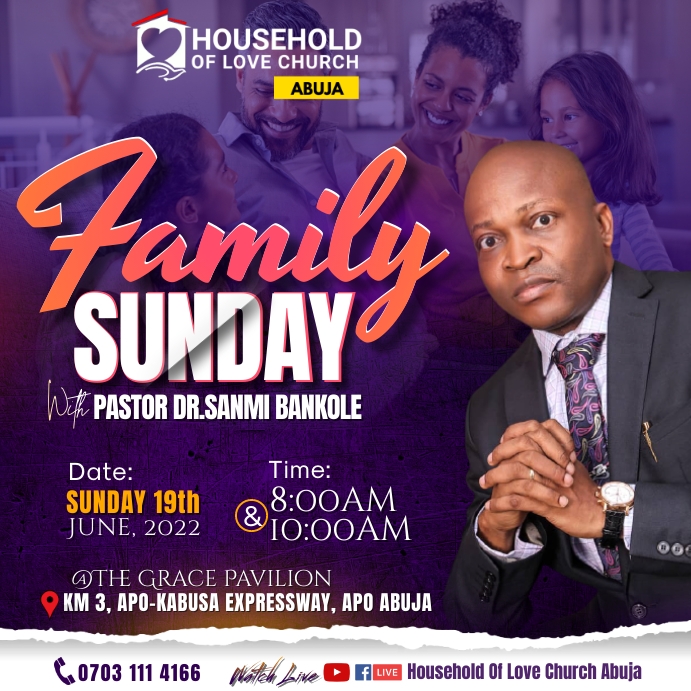 church Sunday service (1) Template | PosterMyWall