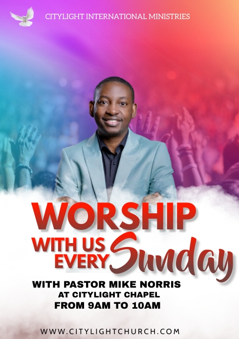 Church Sunday Service (25) Template | PosterMyWall