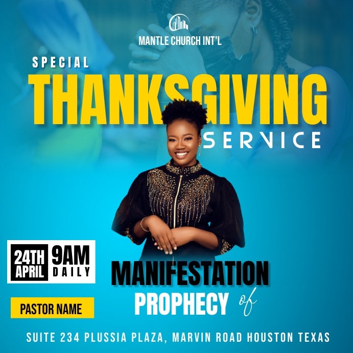 Church Sunday service Template | PosterMyWall