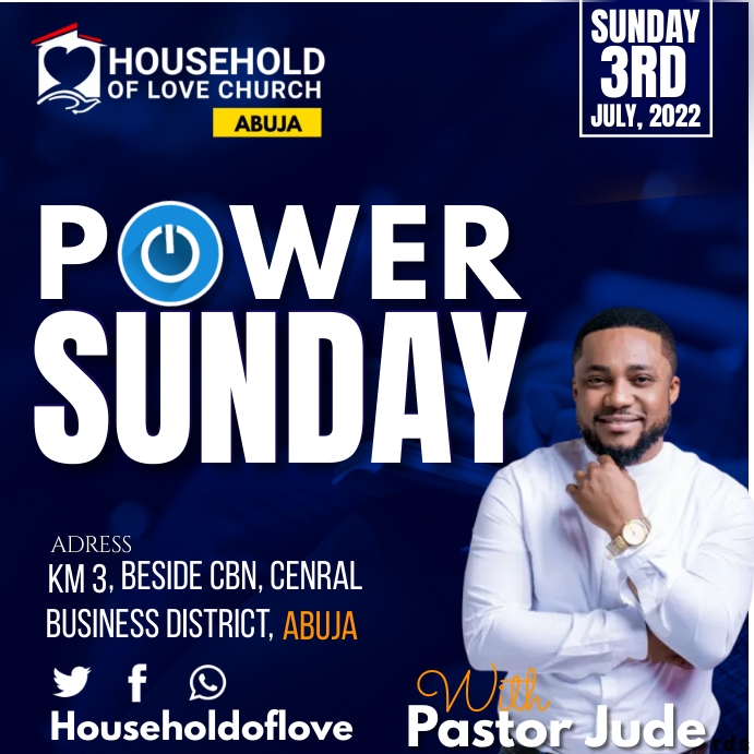 CHURCH SUNDAY SERVICE FLYER DESIGN TEMPLATE ( | PosterMyWall