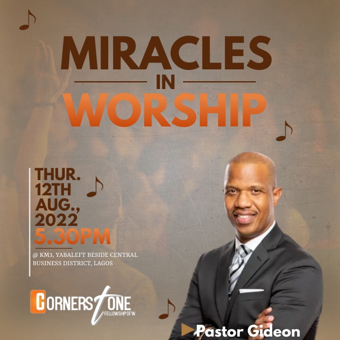 CHURCH SUNDAY SERVICE FLYER DESIGN TEMPLATE ( | PosterMyWall