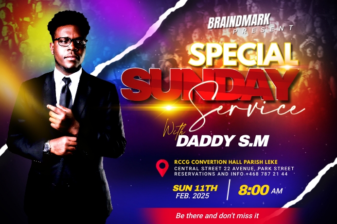 Church Sunday Service Flyer Template | PosterMyWall