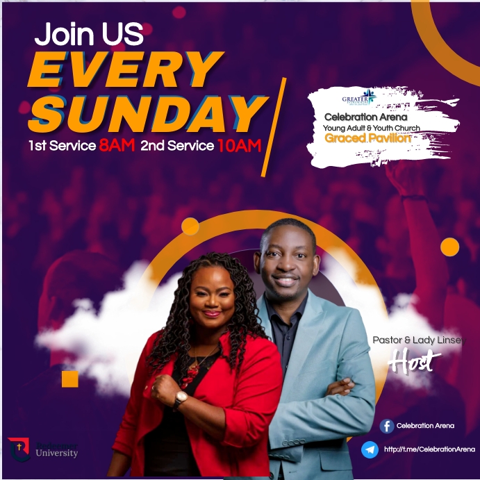 Church Sunday Service flyer template 2022 (10 | PosterMyWall