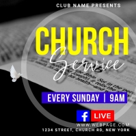 Sunday Service Template | PosterMyWall