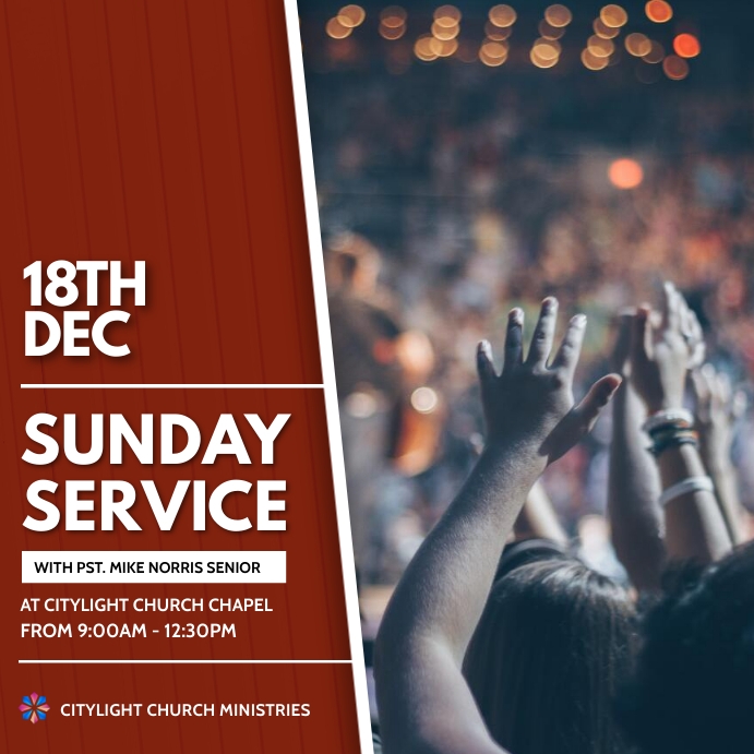 church sunday worship service flyer template | PosterMyWall