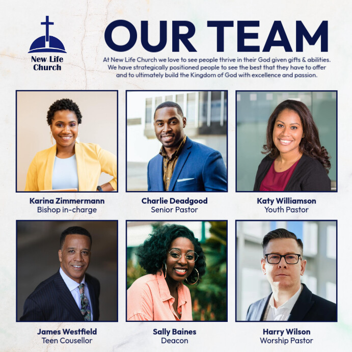 church team template | PosterMyWall