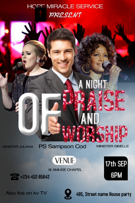 Church template | PosterMyWall