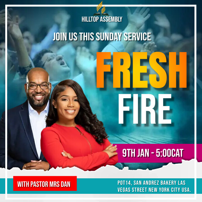 Church template flyer (8) | PosterMyWall