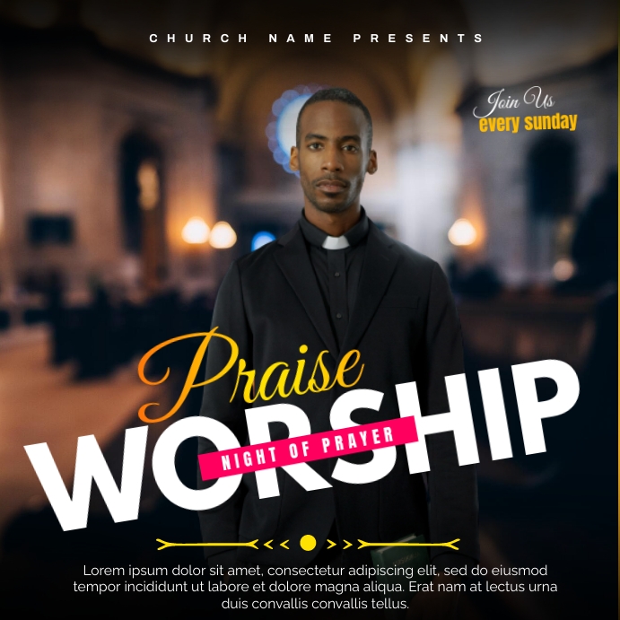 Copy of CHURCH TEMPLATE.KC | PosterMyWall