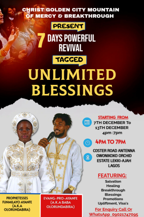 Church theme Template | PosterMyWall