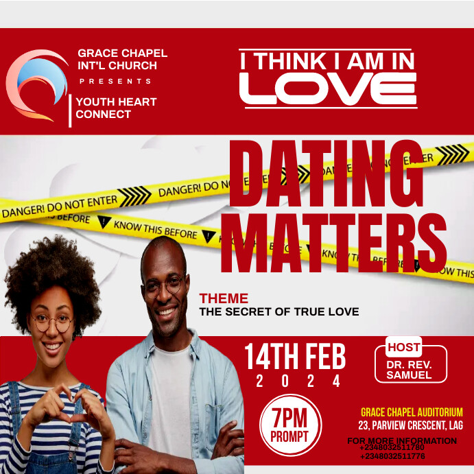 Church valentine's program design Template | PosterMyWall