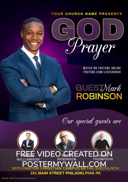 Church video Template | PosterMyWall