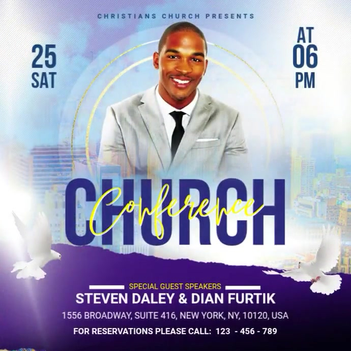 Church Video Template | PosterMyWall