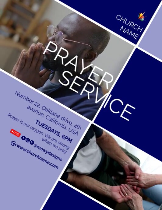 Church Video Flyer Template | PosterMyWall