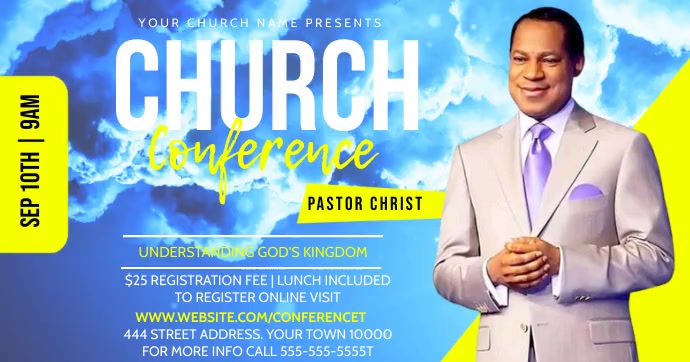 church video poster template | PosterMyWall