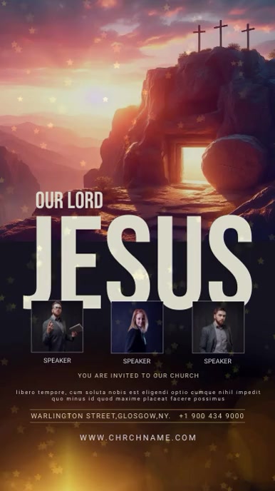 Plantilla de Church Video Social Media Ad | PosterMyWall