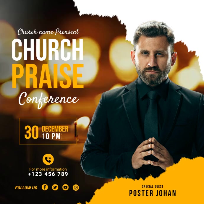 Church Video Template | PosterMyWall