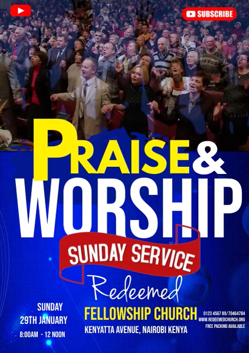 church video template | PosterMyWall