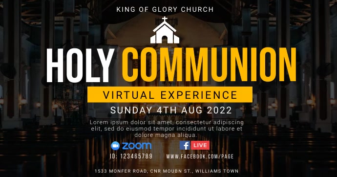 CHURCH VIDEO TEMPLATE.C | PosterMyWall