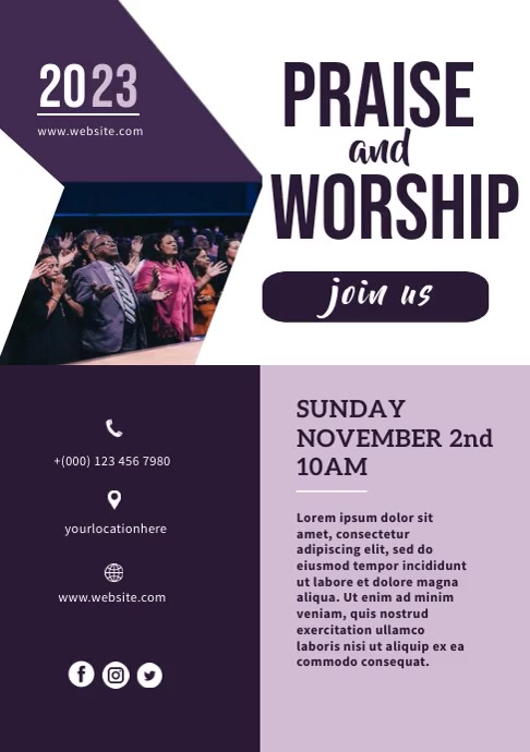 CHURCH VIDEO TEMPLATE.C | PosterMyWall