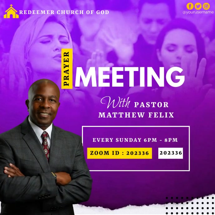 CHURCH VIDEO TEMPLATE.E | PosterMyWall