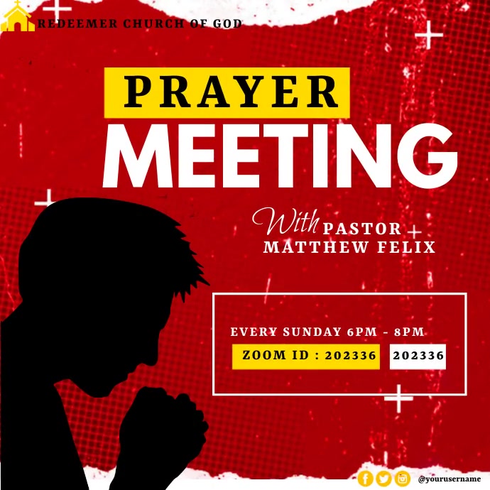 CHURCH VIDEO TEMPLATE.E | PosterMyWall