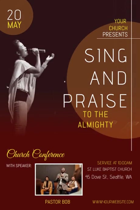 CHURCH VIDEO TEMPLATE.R | PosterMyWall