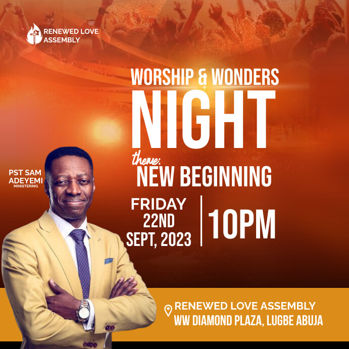 Church Vigil Flyer Template | PosterMyWall