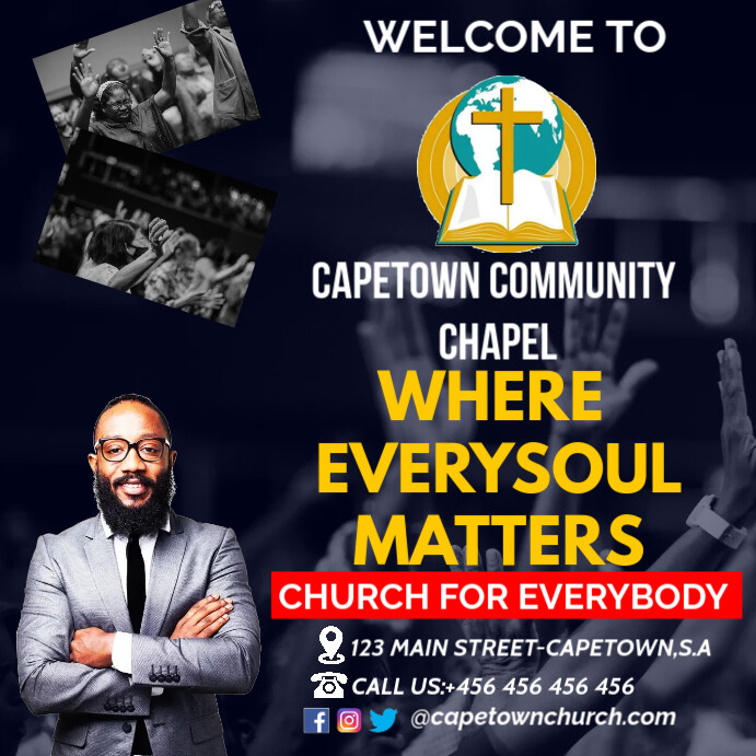 Plantilla de church welcome note poster | PosterMyWall