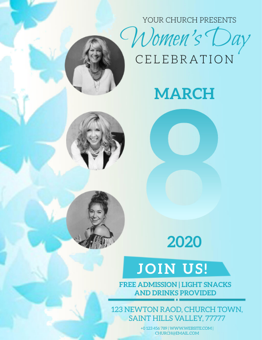 Copy of Church Woman's Conference Event Template | PosterMyWall