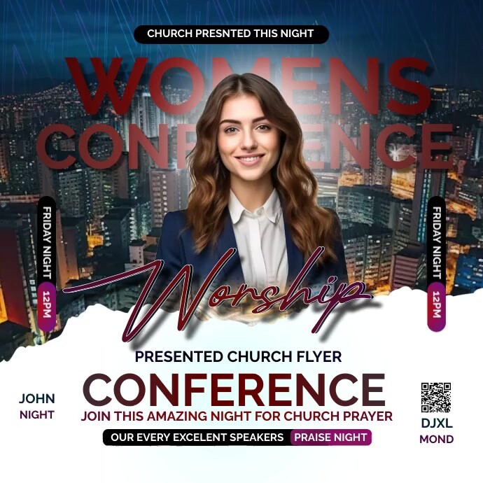 church womens conference Template | PosterMyWall