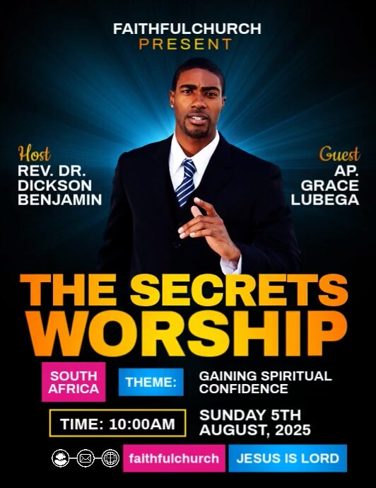 Copy of Church Worship Ads | PosterMyWall