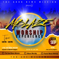 Church Worship Concert flyer template | PosterMyWall