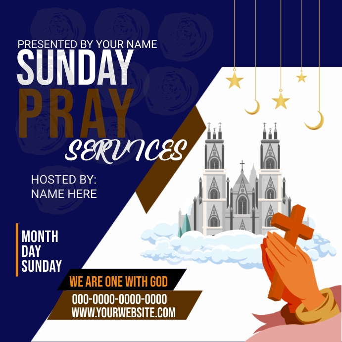 church worship design Template | PosterMyWall