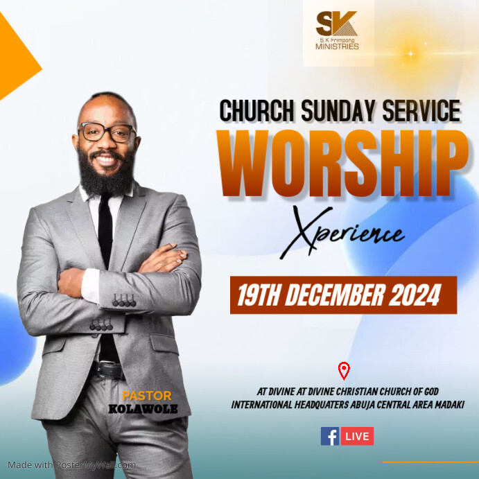 church worship experience Template | PosterMyWall