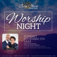 Worship night Template | PosterMyWall