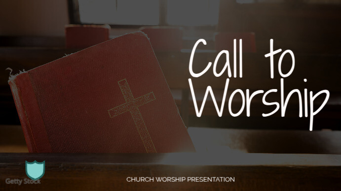 Church worship presentation design (2) Template | PosterMyWall