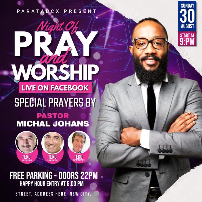 Copy of Church worship Video ad | PosterMyWall