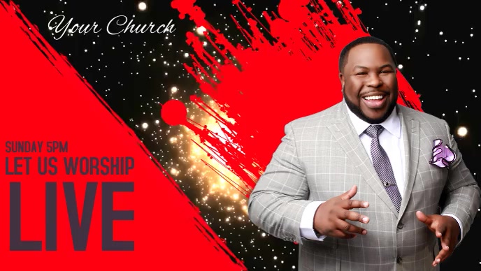 CHURCH YOUTUBE THUMBNAIL TEMPLATE | PosterMyWall
